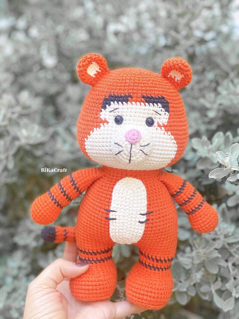 The Tigger - Amigurumi Crochet Pattern. Instant Download. Languages ...