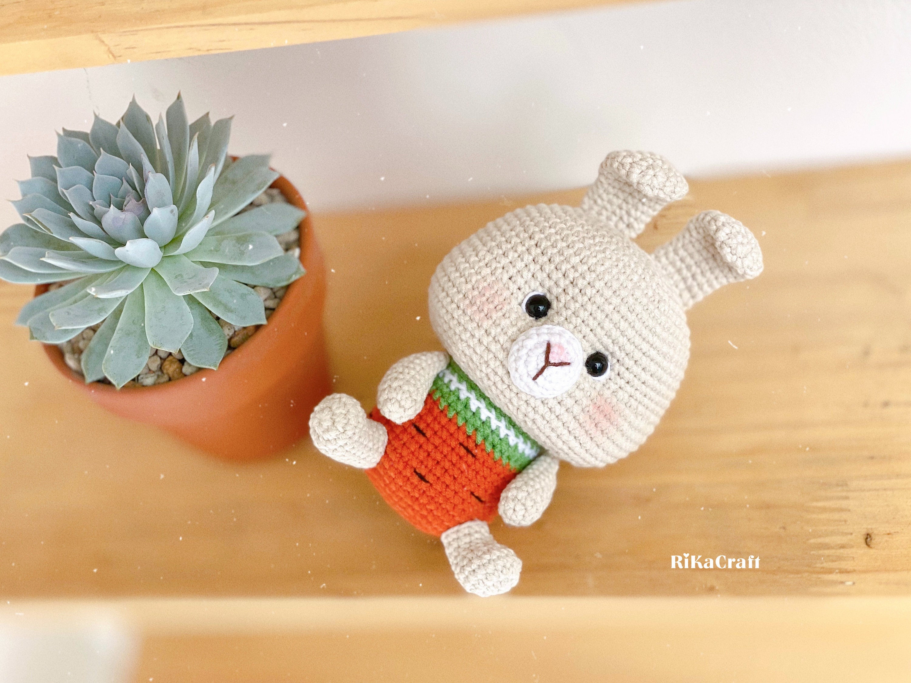 Rabbit Amigurumi Crochet Pattern - Etsy