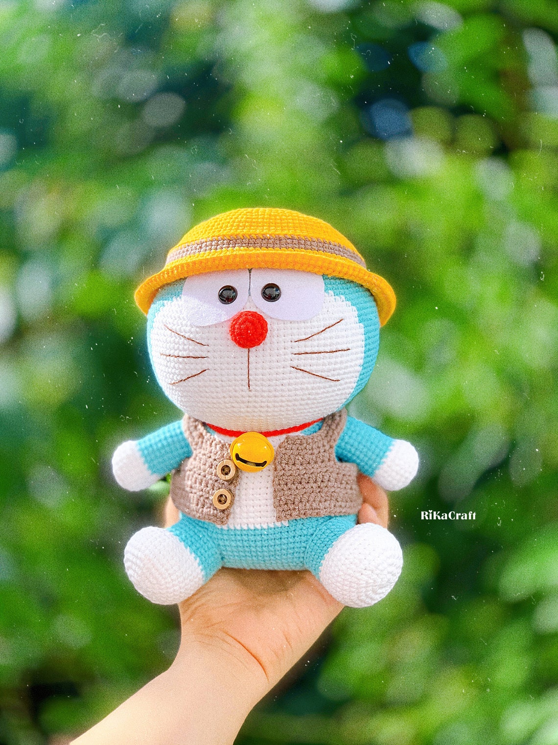 Doraemon Amigurumi Crochet Pattern - Etsy