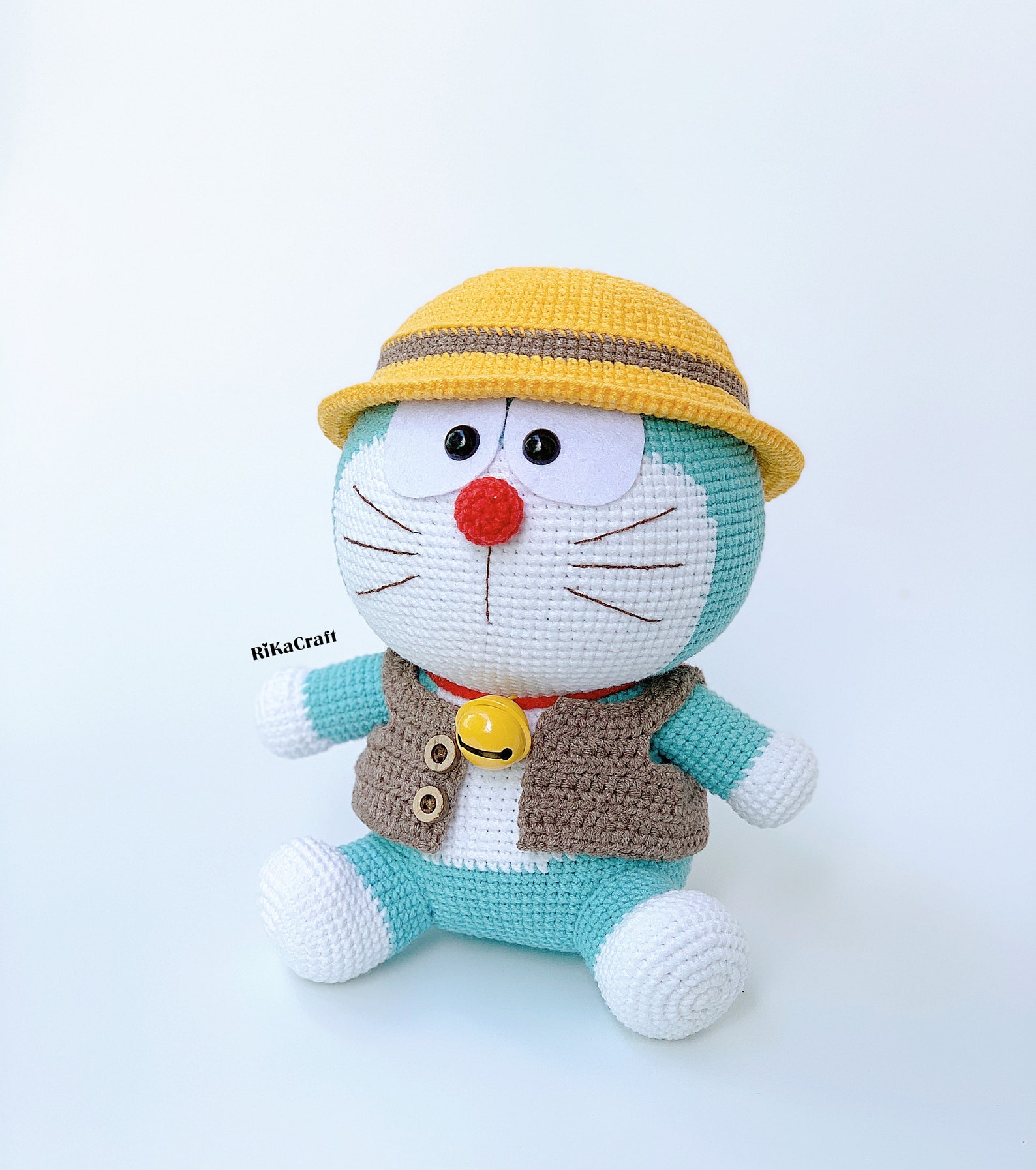 Doraemon Amigurumi Crochet Pattern, Doremon Pattern Crochet - Etsy
