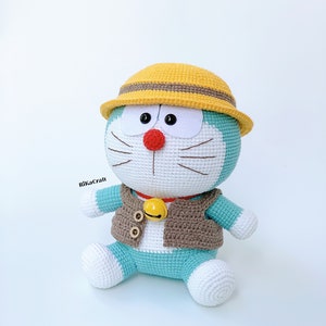 Doraemon Amigurumi Crochet Pattern, Doremon Pattern Crochet - Etsy