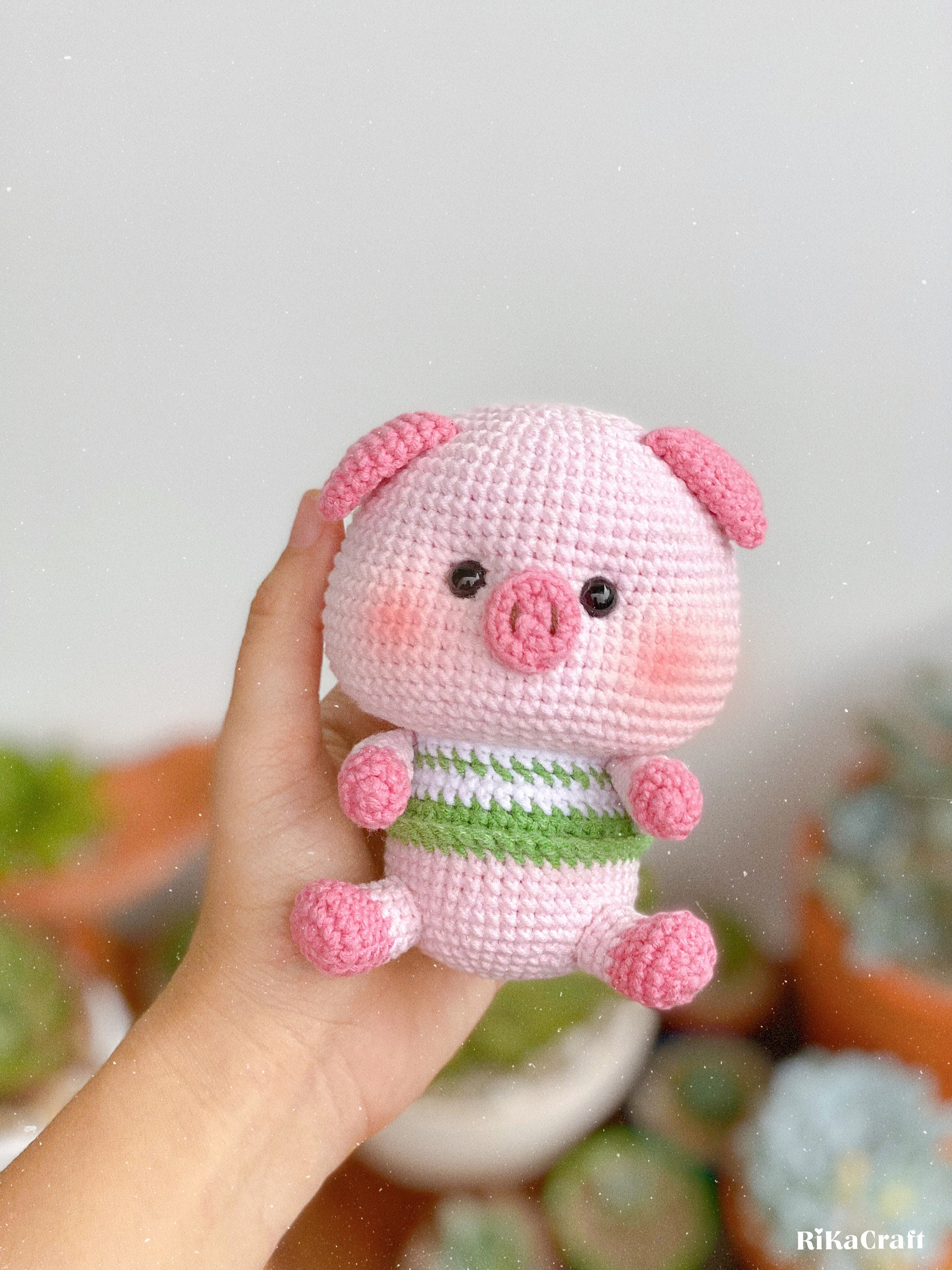 Pig Amigurumi Crochet Pattern - Etsy