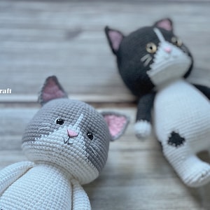 Crochet Cat Pattern, Cat Amigurumi - Etsy