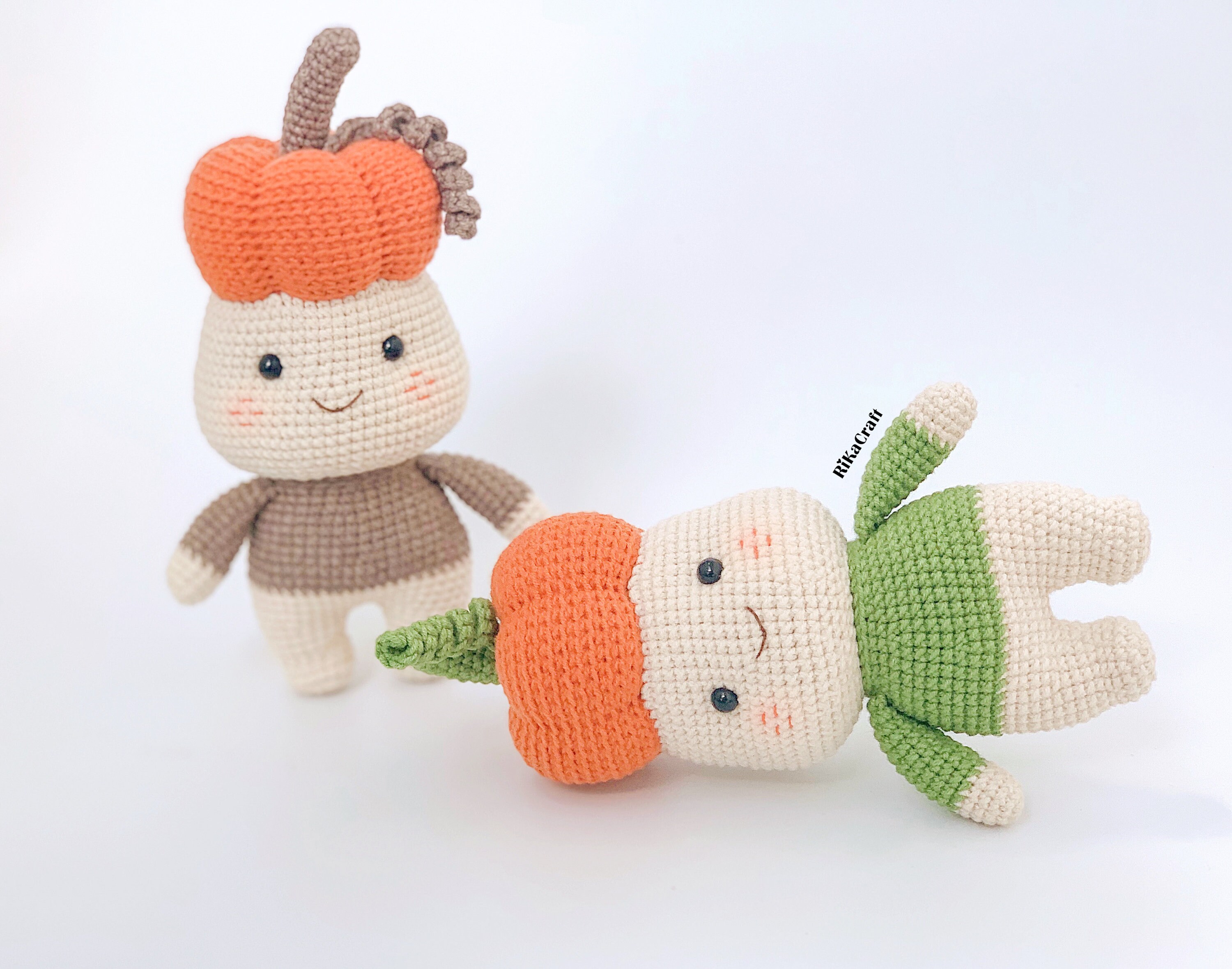 Amigurumi Crochet Pattern Pumpkin Pumpkin Pattern Pumpkin - Etsy