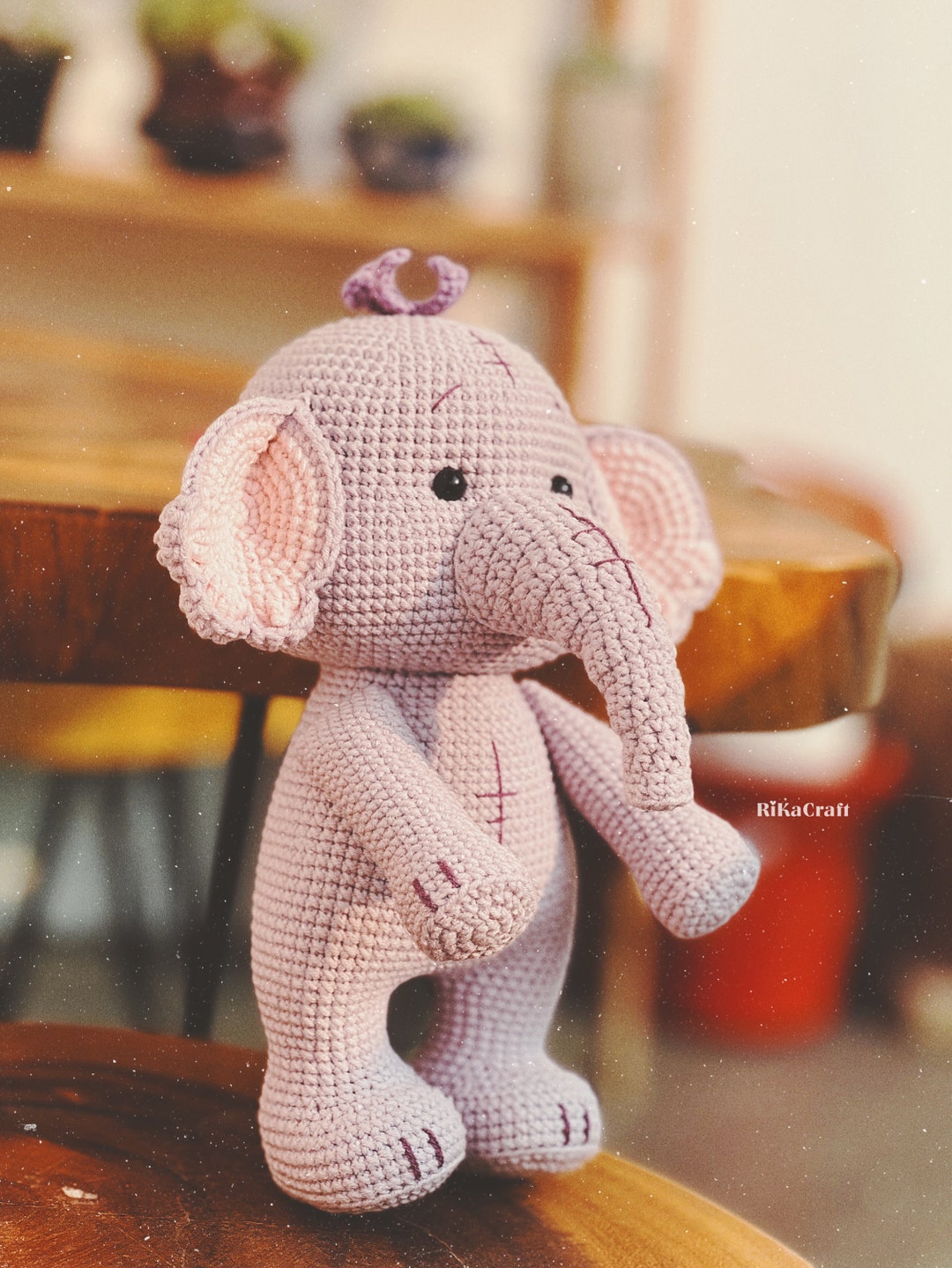 Lumpy Crochet Elephant Pattern: Amigurumi Doll (PDF Pattern) - Etsy