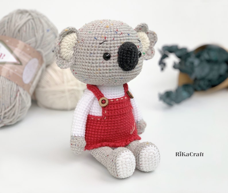 Koala Amigurumi Crochet Pattern - Etsy