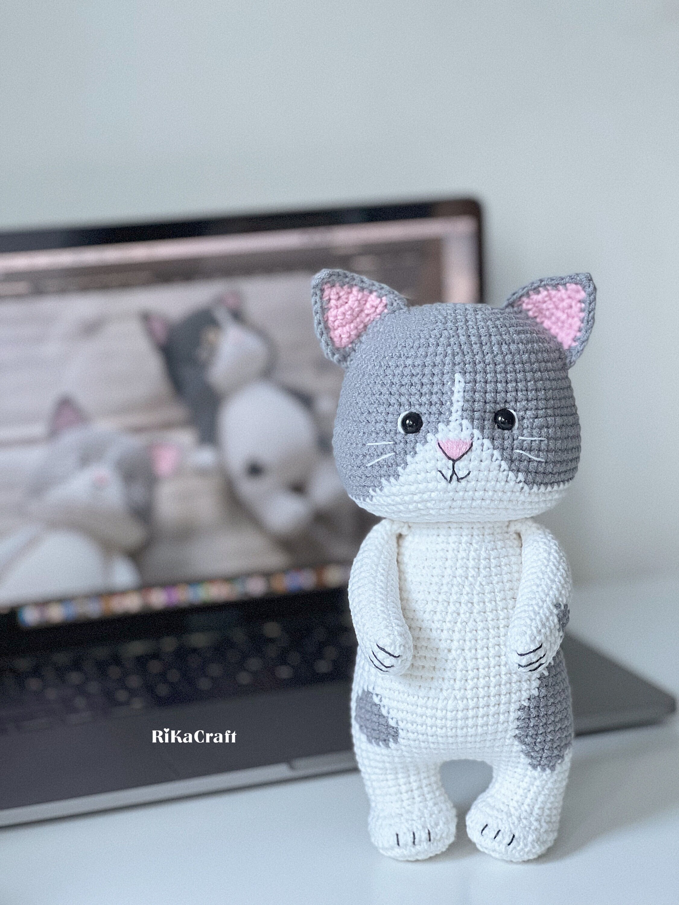 Crochet Cat Pattern, Cat Amigurumi - Etsy