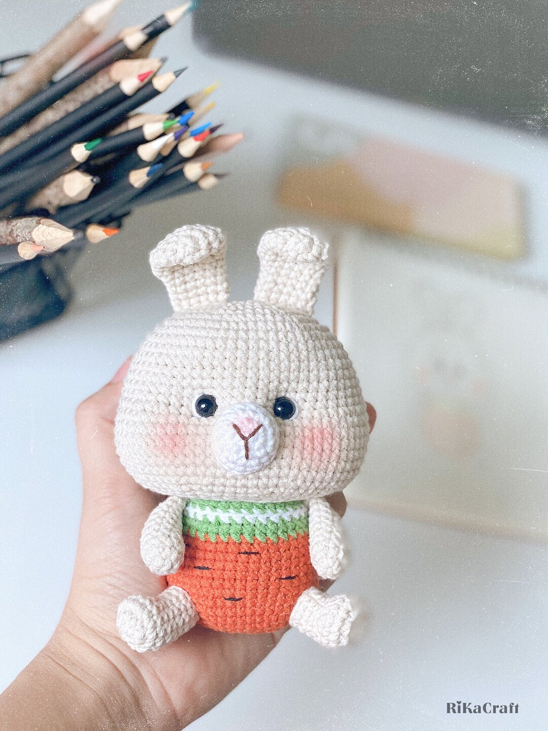 Rabbit Amigurumi Crochet Pattern - Etsy