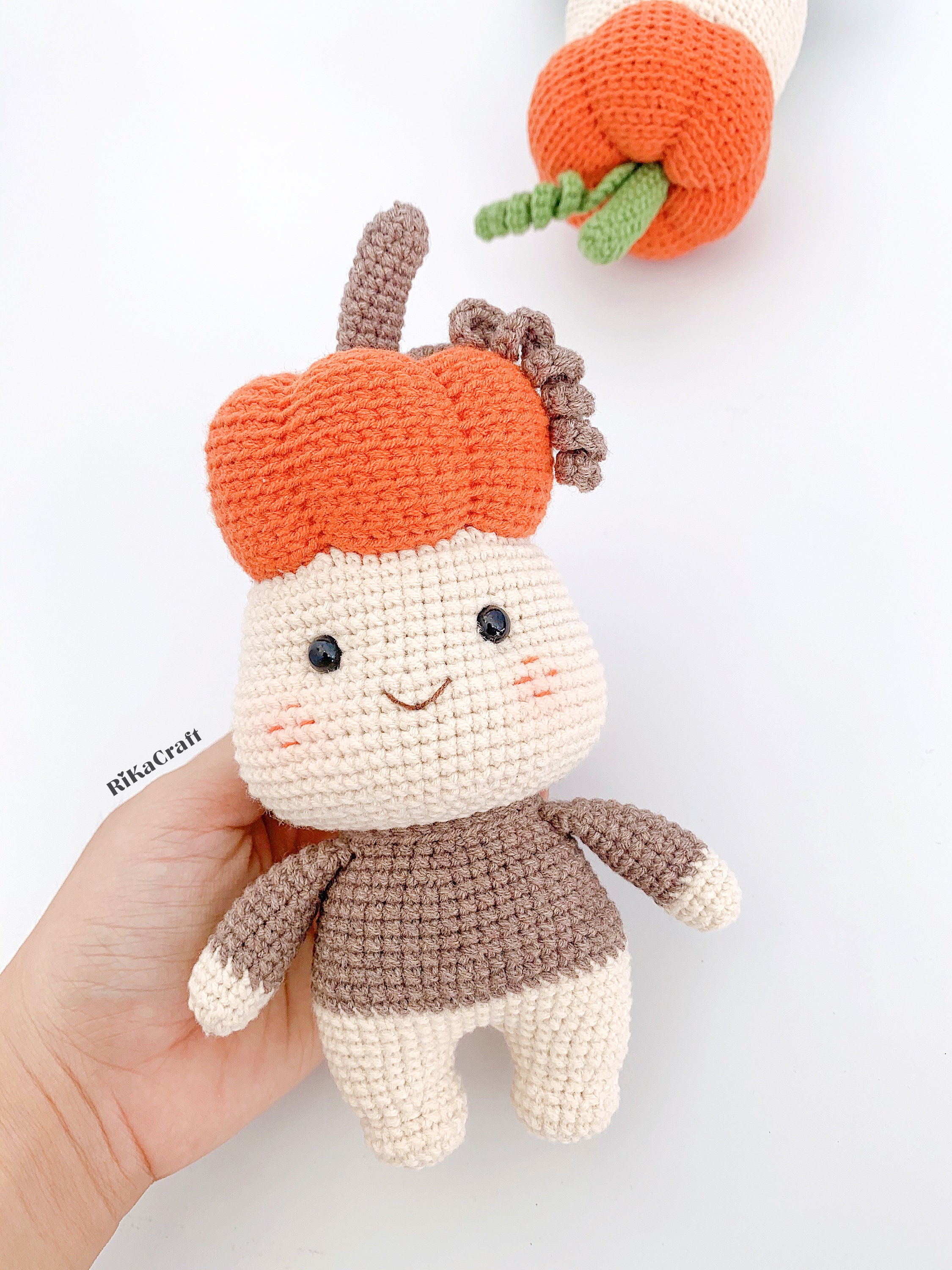 Amigurumi Crochet Pattern Pumpkin Pumpkin Pattern Pumpkin - Etsy