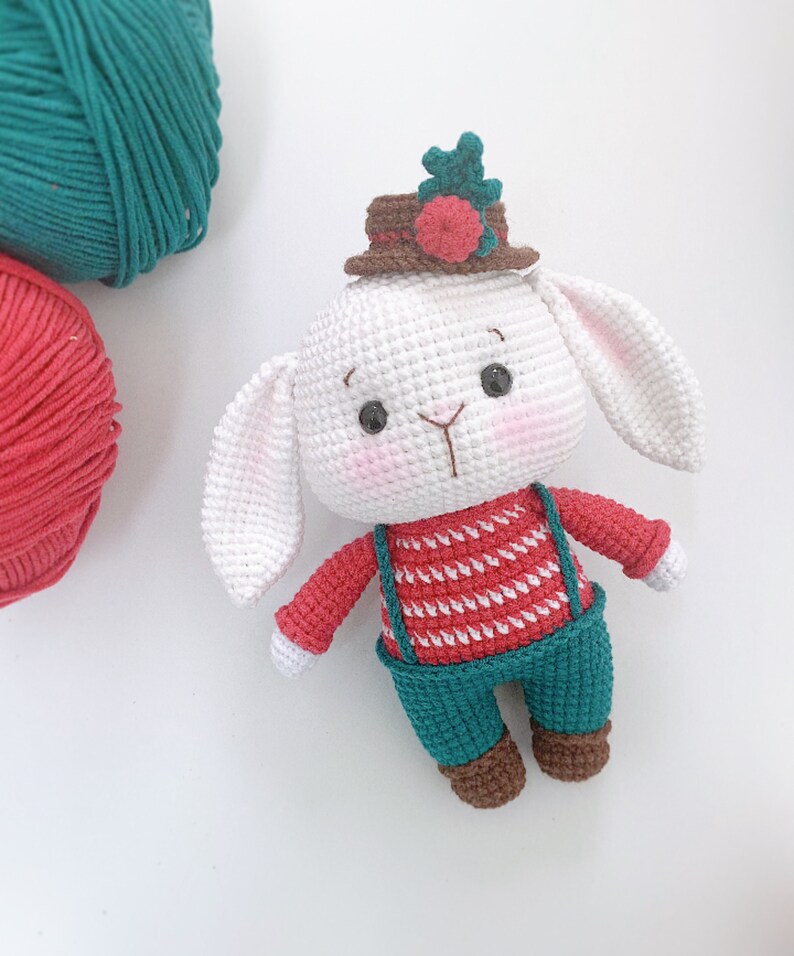 Bunny Amigurumi Crochet Pattern: Billy the Rabbit | Etsy