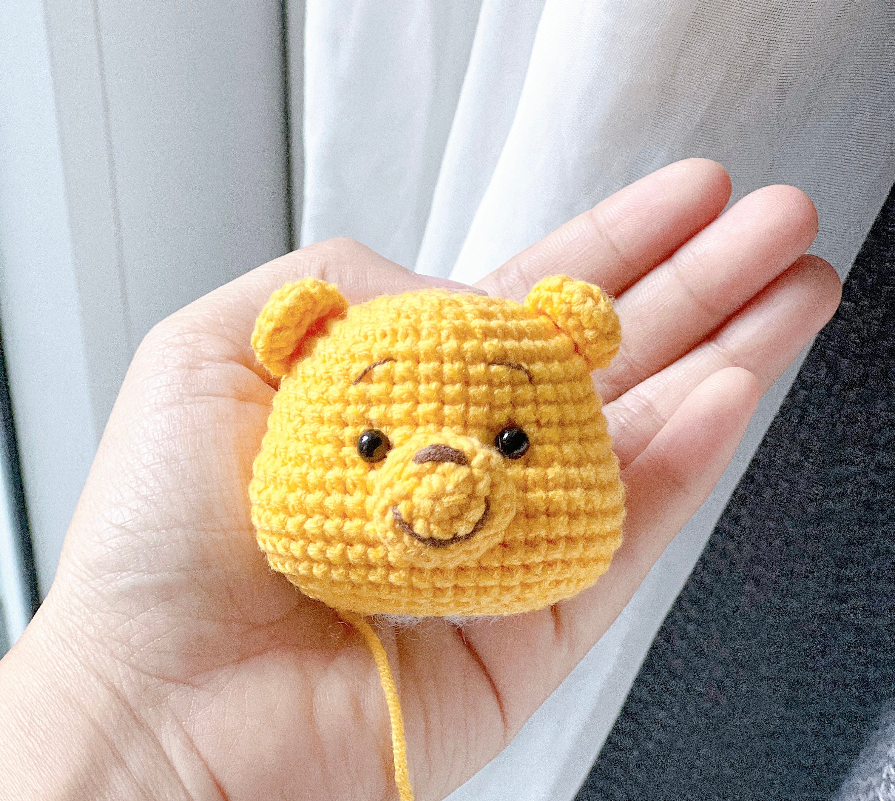Pooh Crochet Pattern Keychain Pattern Crochet Winnie the - Etsy Australia