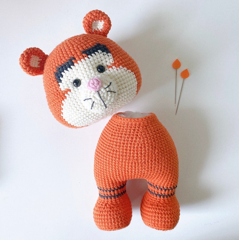 The Tigger - Amigurumi Crochet Pattern. Instant Download. Languages ...