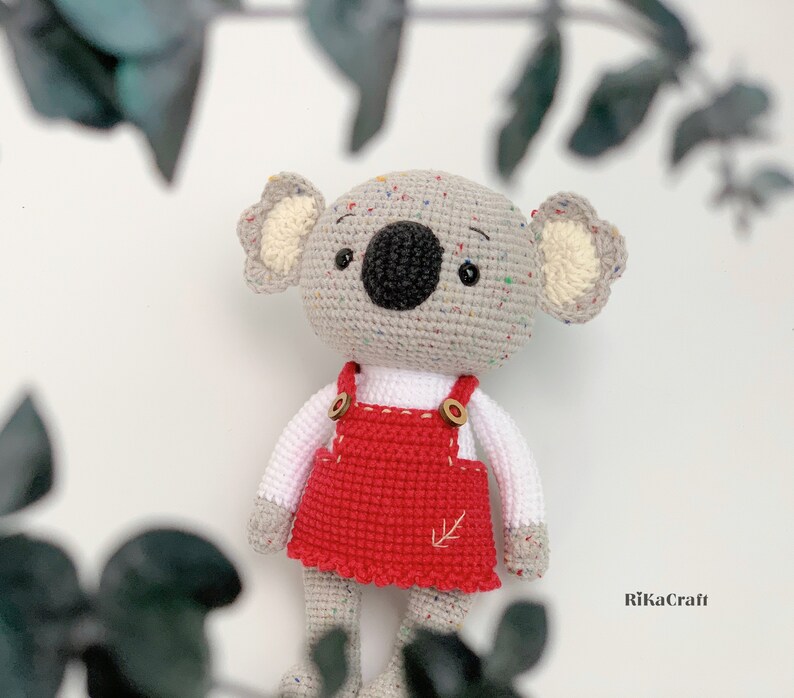 Koala Amigurumi Crochet Pattern - Etsy