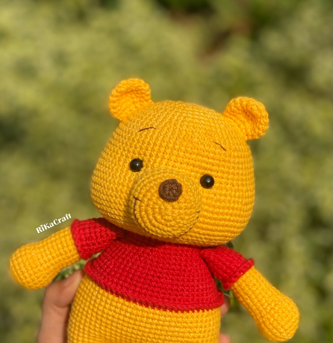 Pooh Crochet Pattern Crochet Winnie the Pooh Amigurumi Pooh | Etsy Canada