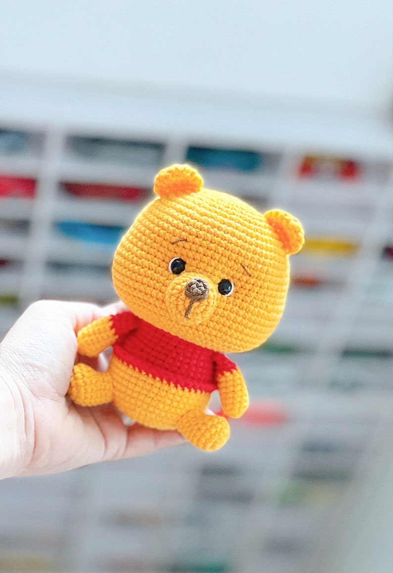 Pooh Crochet Pattern Crochet Winnie the Pooh Amigurumi Pooh - Etsy