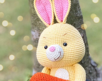 Bunny Amigurumi Crochet Pattern: Billy the Rabbit | Etsy