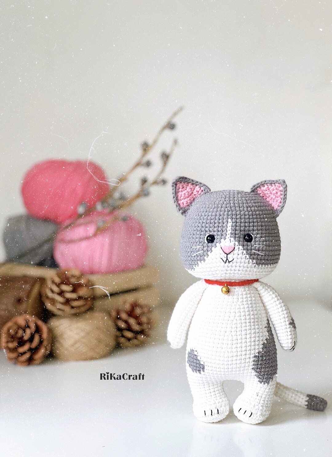 Crochet Cat Pattern, Cat Amigurumi - Etsy