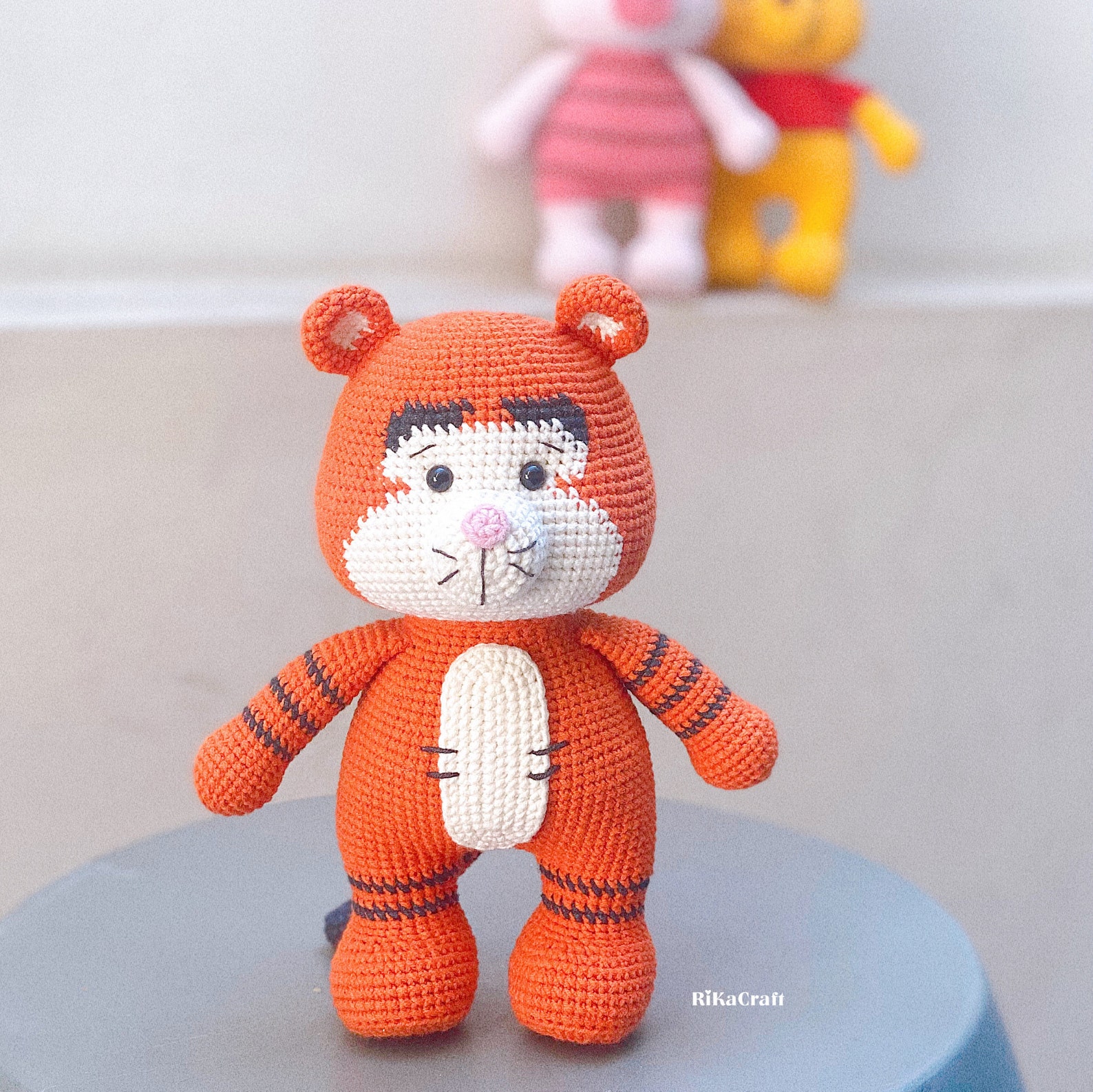 The Tigger Amigurumi Crochet Pattern. Instant Download. - Etsy