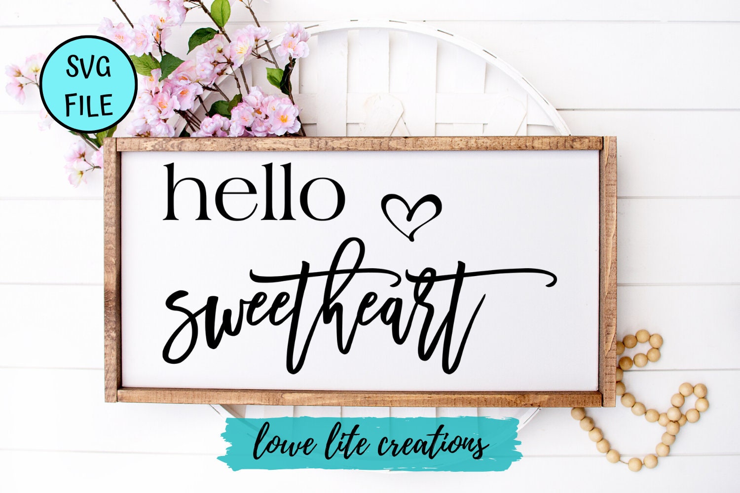 Hello Sweetheart coeur SVG Svg Files, Cricut, Silhouette, Cutting Files ...