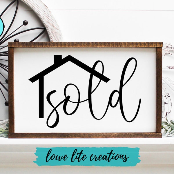 Sold Sign - Etsy