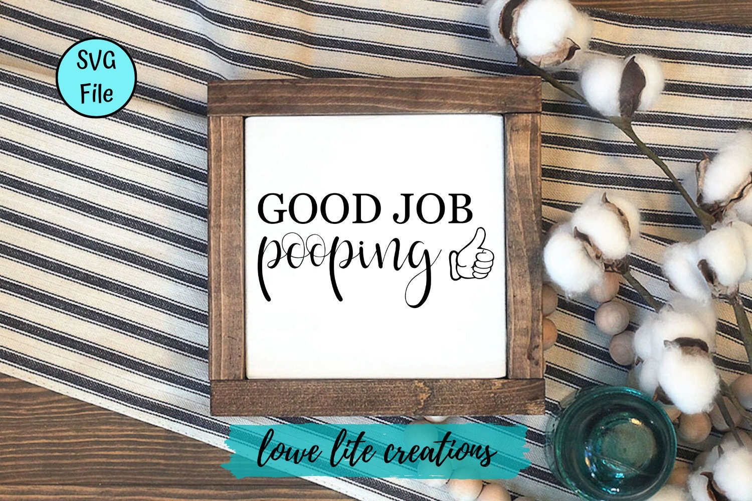 Good Job Pooping SVG Cricut Designs, Silhouette Dateien, Schnittdatei ...