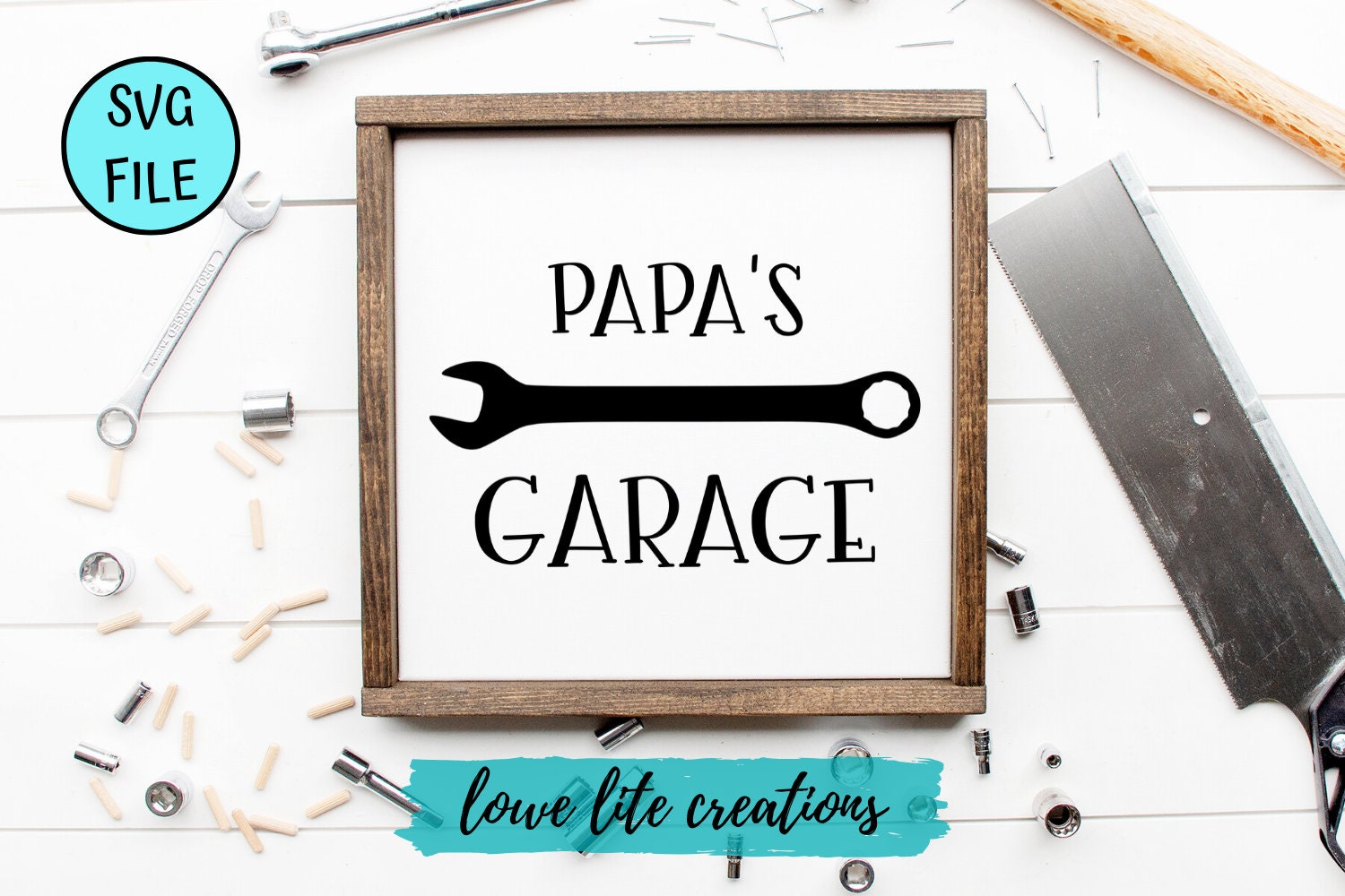 Papas Garage SVG Cricut Designs, Silhouette Files, Bonne fête des pères, Outils, Hangar - Etsy ...
