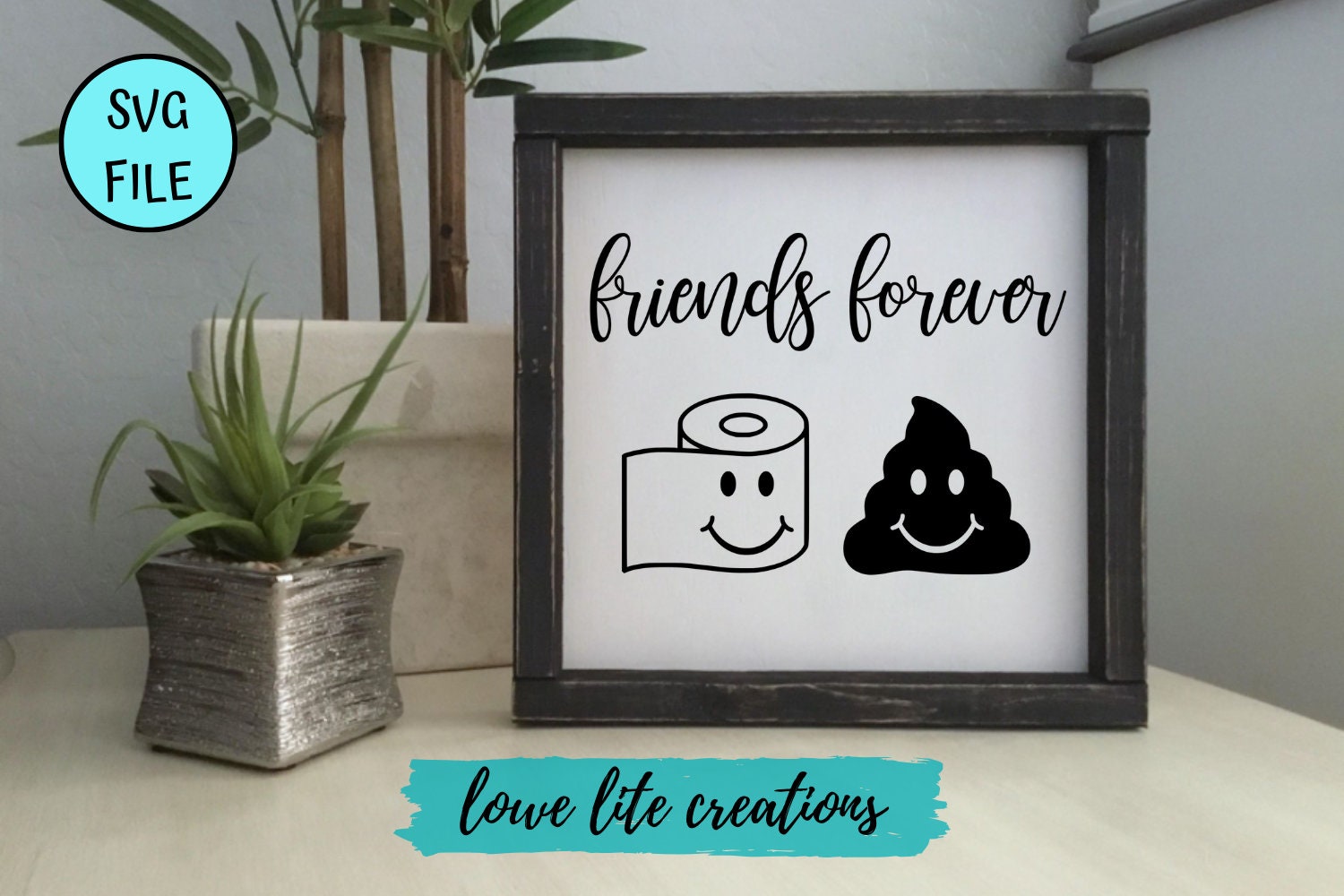 Friends Forever Poop And Toilet Paper Drawing