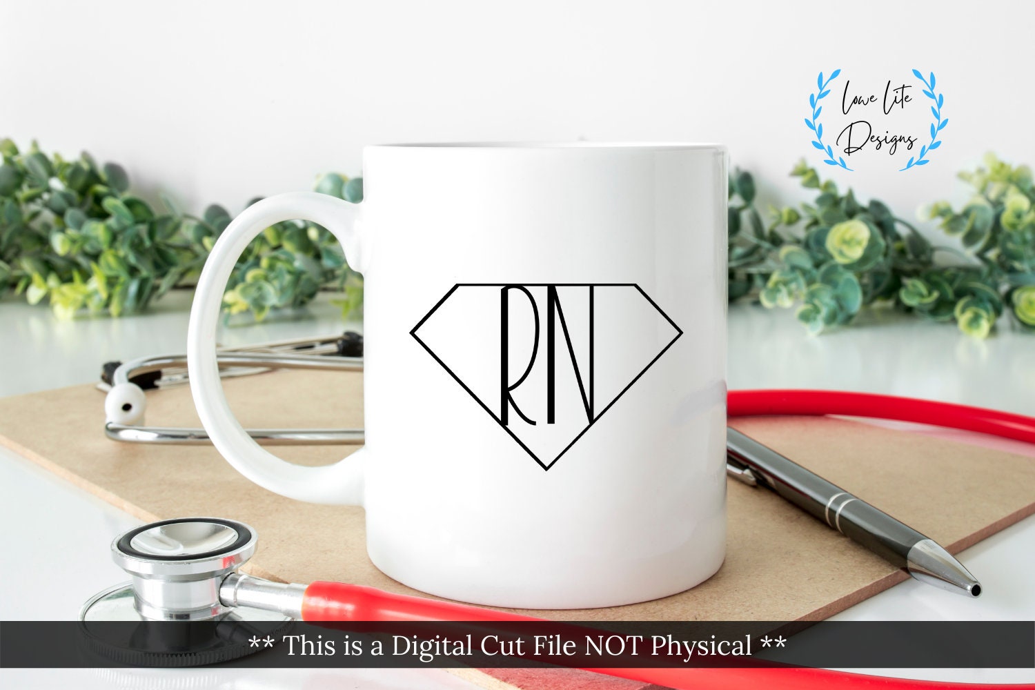 RN Superhero SVG Registered Nurse Svg, Nurse Svg, Superhero Symbol Svg ...