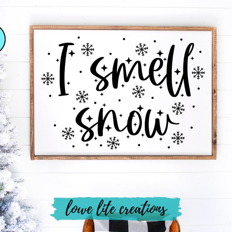 I Smell Snow - Etsy