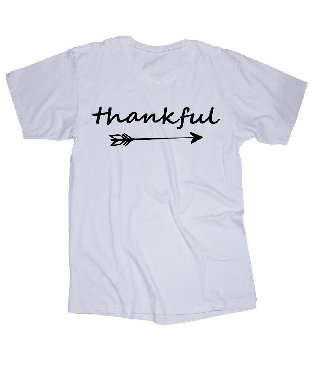 Thankful White T-shirt, Thankful Gifts, Thankful for everything - Etsy.de