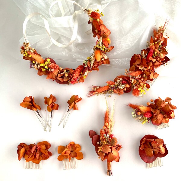 Fall Hair Comb Wedding - Etsy