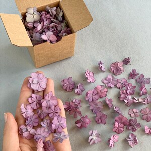 Dried Hydrangea Dried Purple Hydrangea Real Dried Flowers for Resin ...