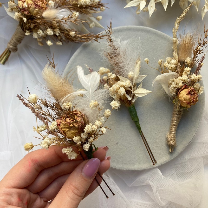 Boho Hair Pins - Etsy