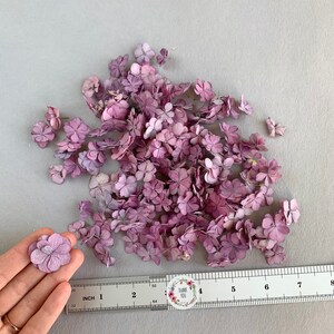 Dried Hydrangea Dried Purple Hydrangea Real Dried Flowers for Resin ...