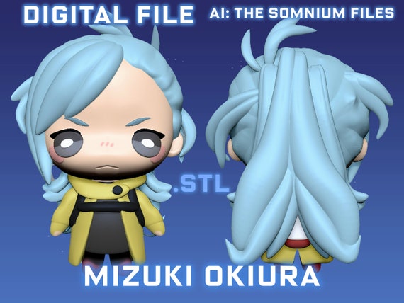 Mizuki Okiura STL File Downloadable Printable AI: the Somnium - Etsy