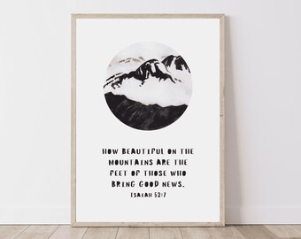 How Beautiful Are the Feet - Etsy