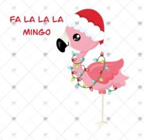 Fa La La La Mingo PNG Christmas Design Download Printable | Etsy