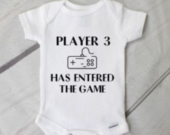 Player 3 Has Entered the Game, Baby Announcement, Pregnancy ...