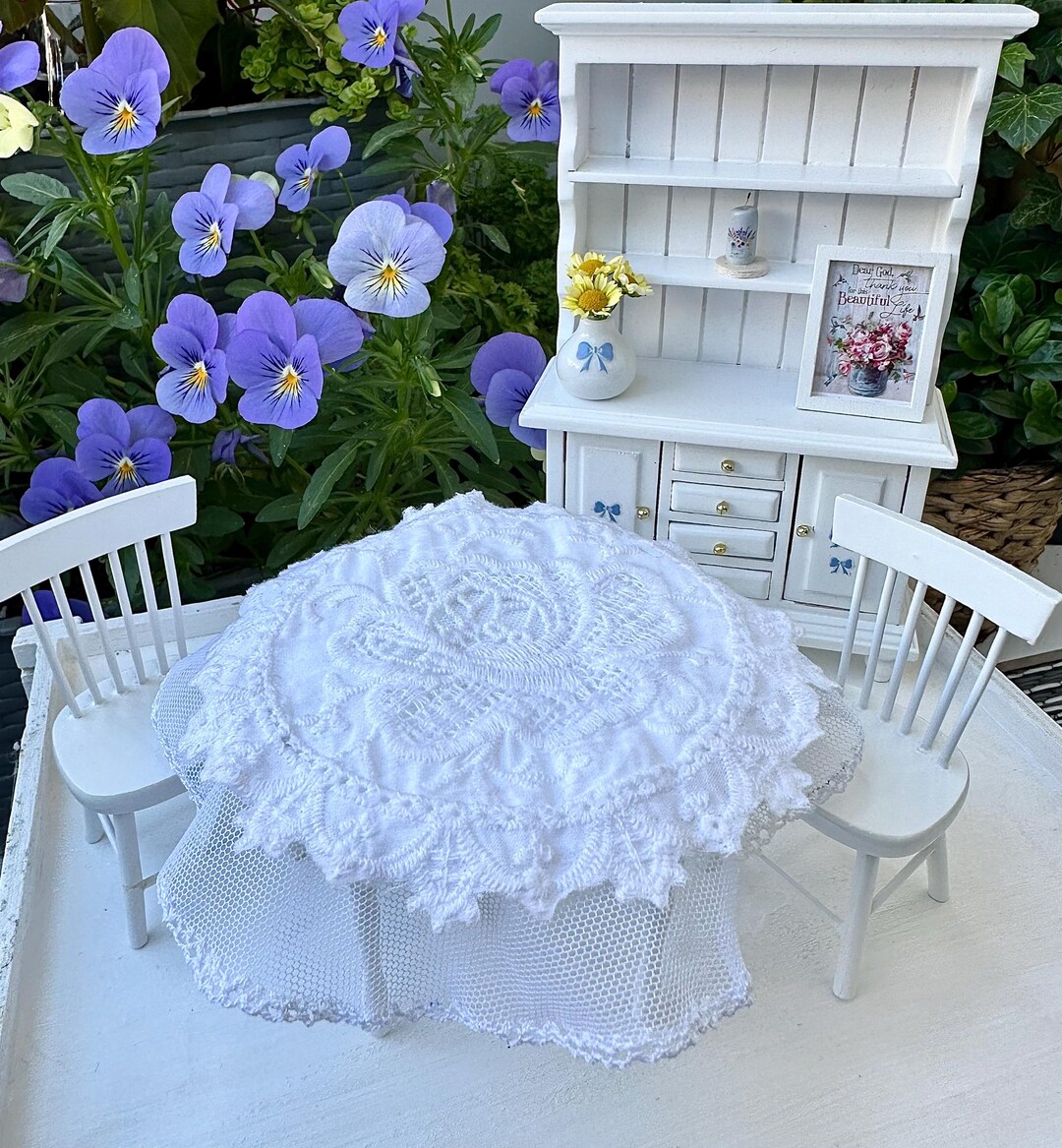 Miniature Tablecloth | Miniature Kitchen | Miniature Accessories for ...