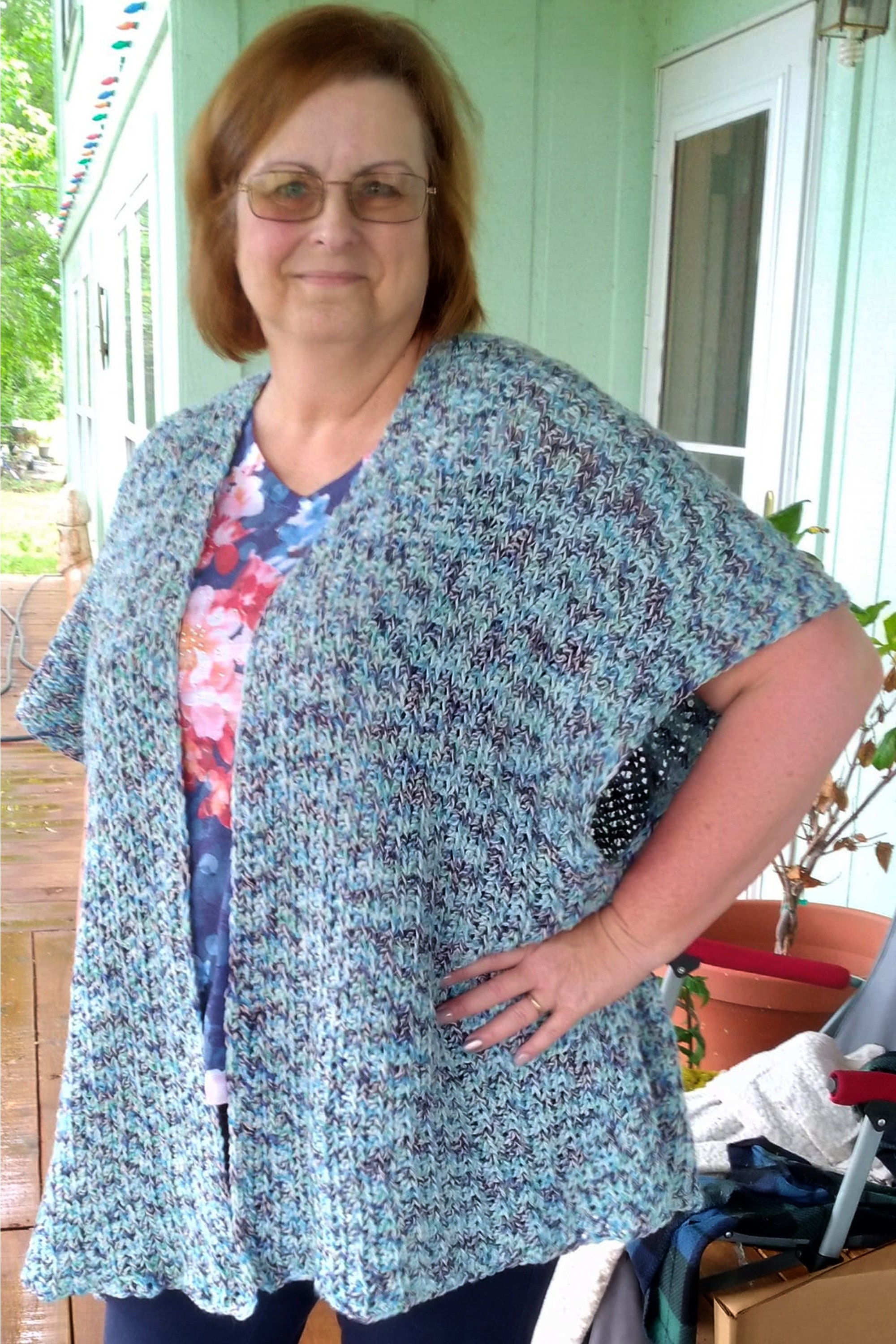Confetti Cardigan Crochet Pattern, Intermediate Crochet Pattern ...