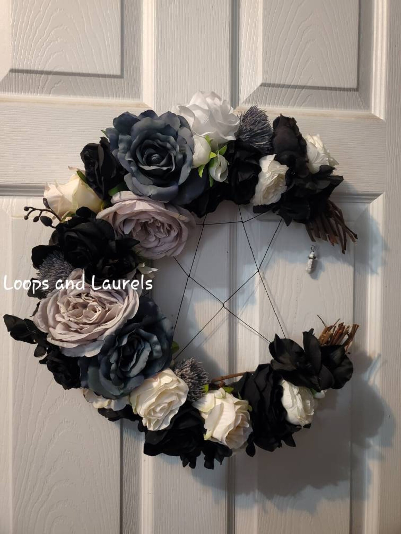Crescent Moon Wreath - Etsy