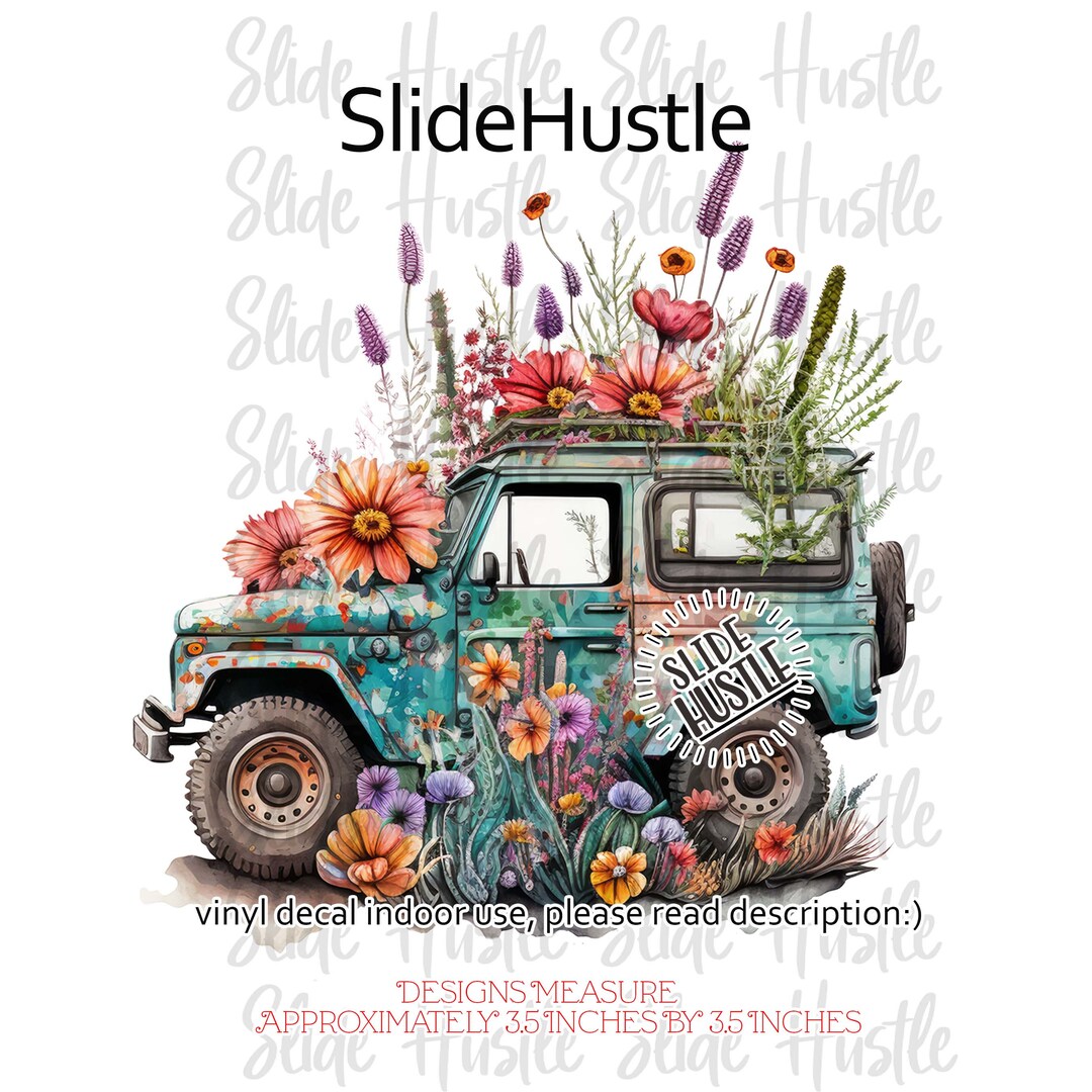 Tumbler Decal, off Road Sport Vehicle, 4WD off Road Decal With Spot ...