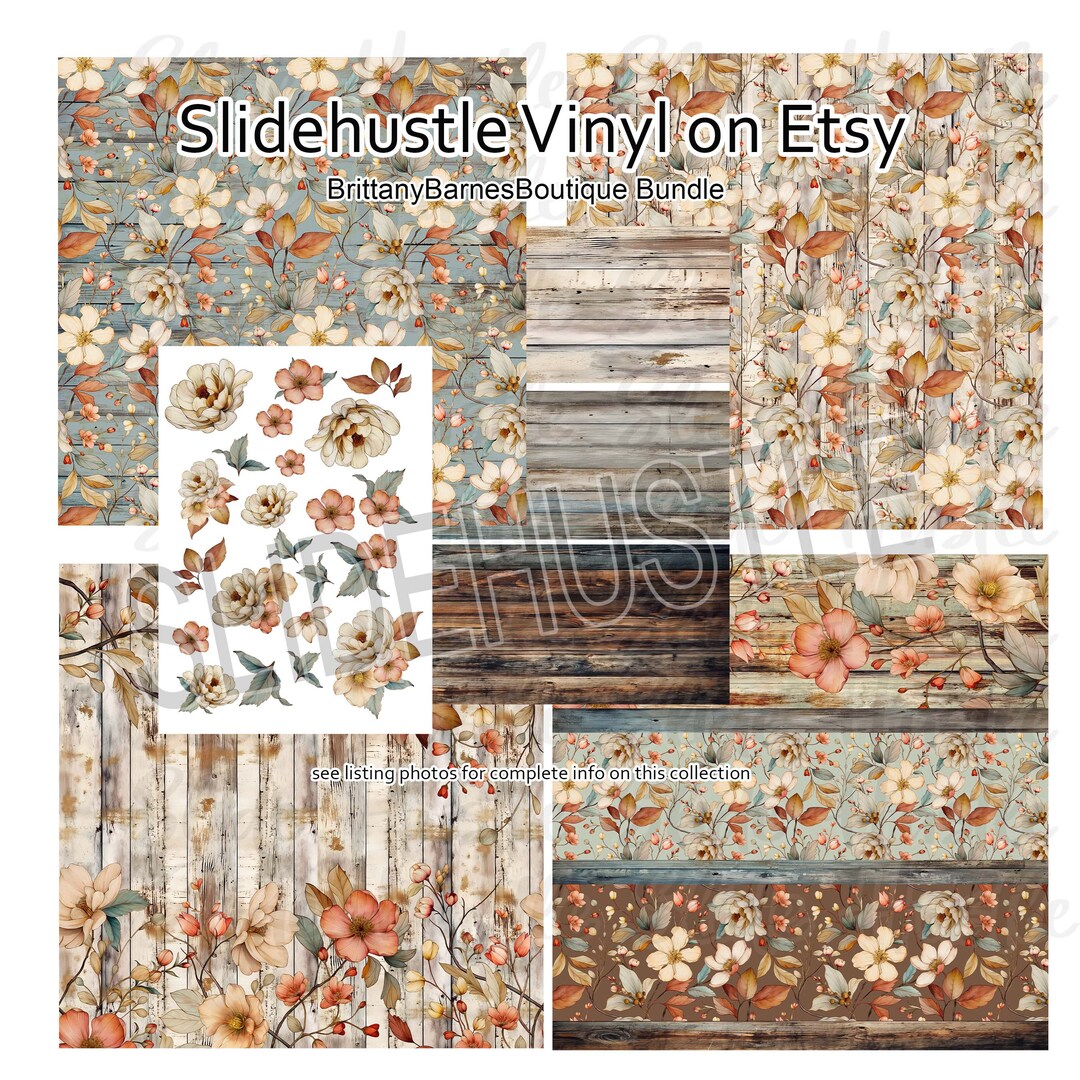 Printed Tumbler Vinyl, Fall, Autumn, Brittany Barnes Fall Vinyl Bundle ...