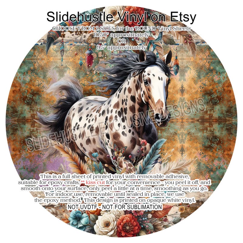 Horse Theme Vinyl Decals - Etsy