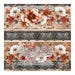 Printed Adhesive Vinyl, Fall, Autumn Flowers Vinyl Border Sheet, Epoxy ...