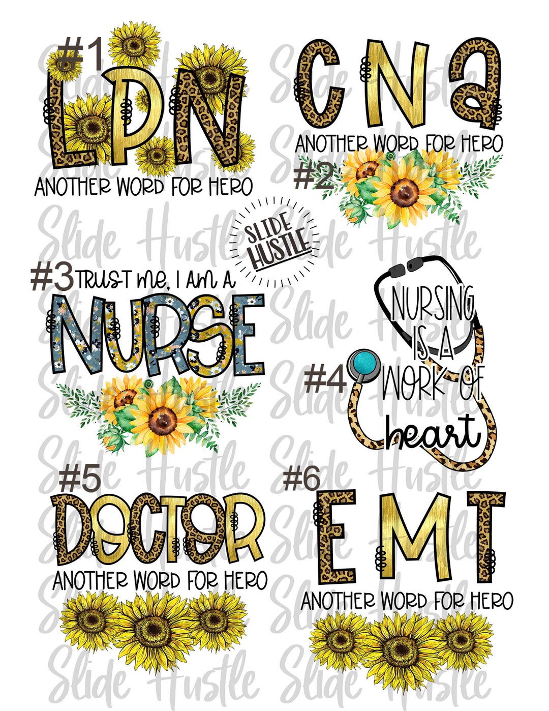 Nurse Vinyl Decal LPN Decal CNA Vinyl Decal Spot White - Etsy UK