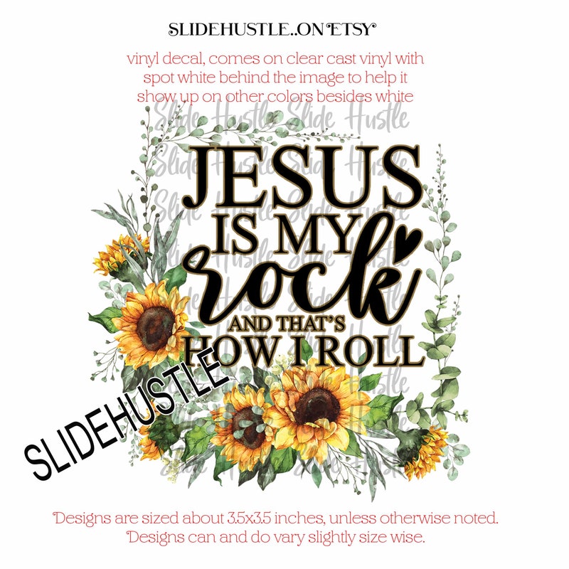 Jesus is My Rock - Etsy
