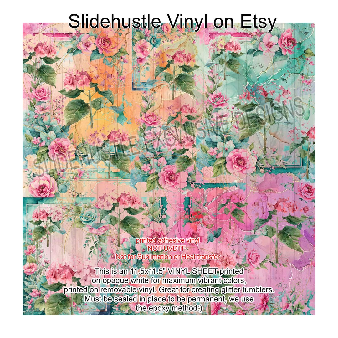 Slidehustle Vinyl, Premium Adhesive Tumbler Vinyl, Rustic, Western ...