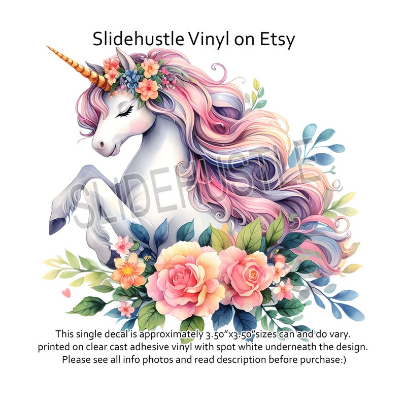 Unicorn Vinyl - Etsy