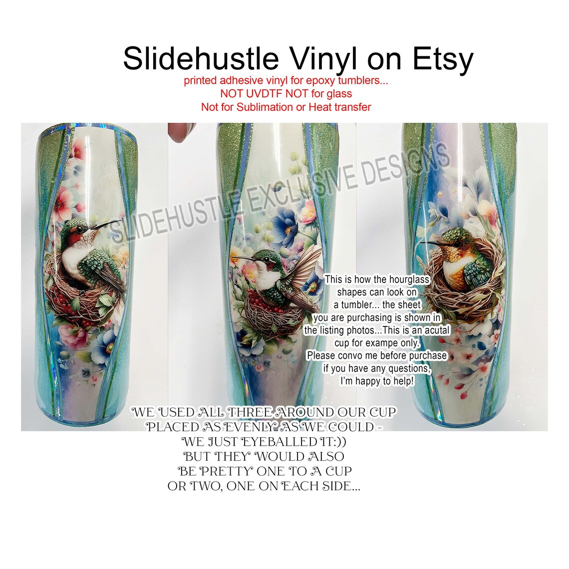 Hourglass Shape Kiss Cut, Halloween, Bats, Skulls, Printed Adhesive ...